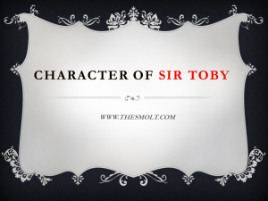 Sketch Sir toby character in twelfth night Analysis And Essay - THESMOLT